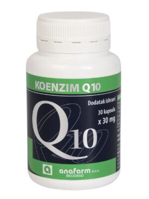 Koenzim Q10 - 100% Prirodan - Poručite ONLINE - Anafarm